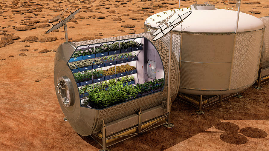 Plant Growth Chamber On Mars Photograph by Nasa - Fine Art America
