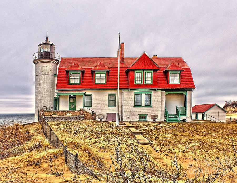 Point Betsie Lighthouse Photograph by Nick Zelinsky Jr - Fine Art America