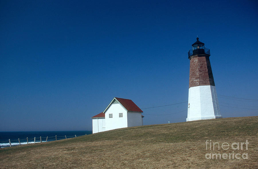Point Judith Lighthouse Photograph by Bruce Roberts | Fine Art America