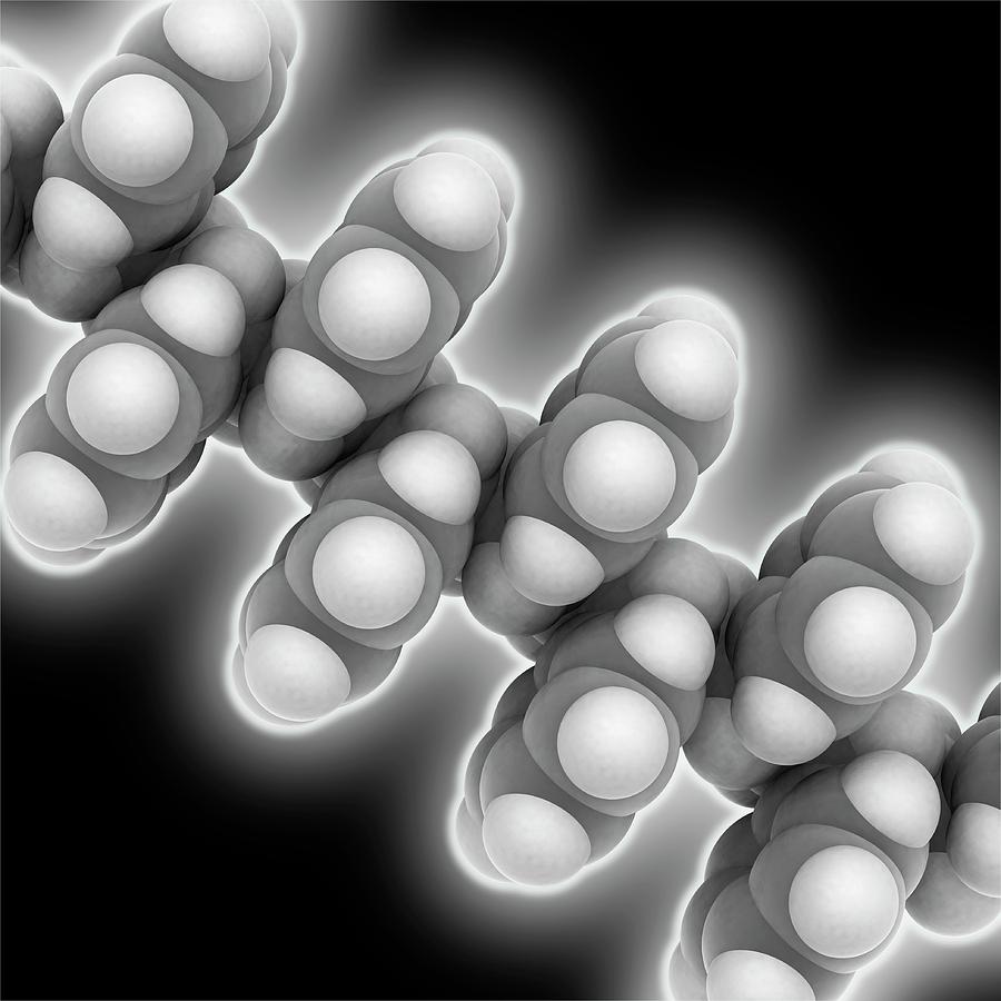 Polystyrene Polymer Chain Photograph by Science Photo Library - Pixels ...