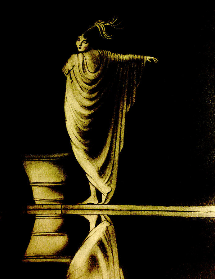 Pool of Reflection Drawing by Dennis Furioso | Fine Art America