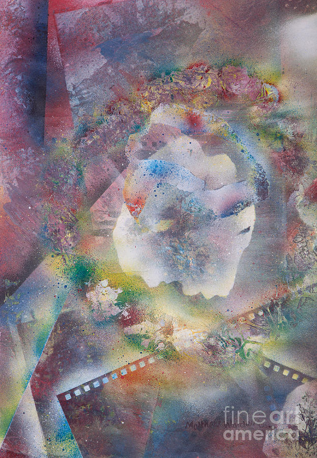 Positive - Negative Painting by Matthew Wardell - Pixels