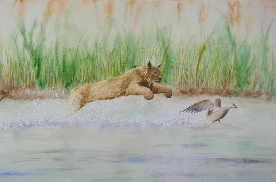 Pounce Painting by Scott Manning - Fine Art America