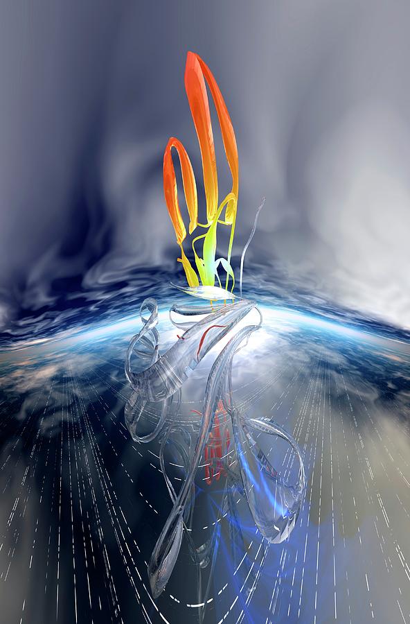 Power Loop Photograph by Sci-comm Studios/science Photo Library - Pixels