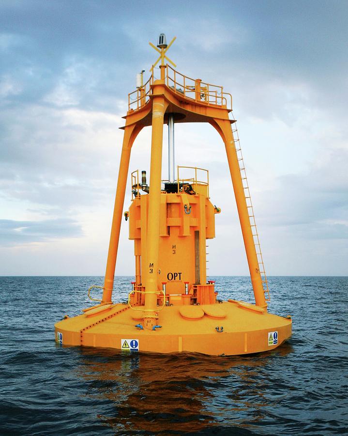 Powerbuoy Photograph by Ocean Power Technologies/us Department Of ... Powerbuoy Photograph by Ocean Power Technologies/us Department Of ...