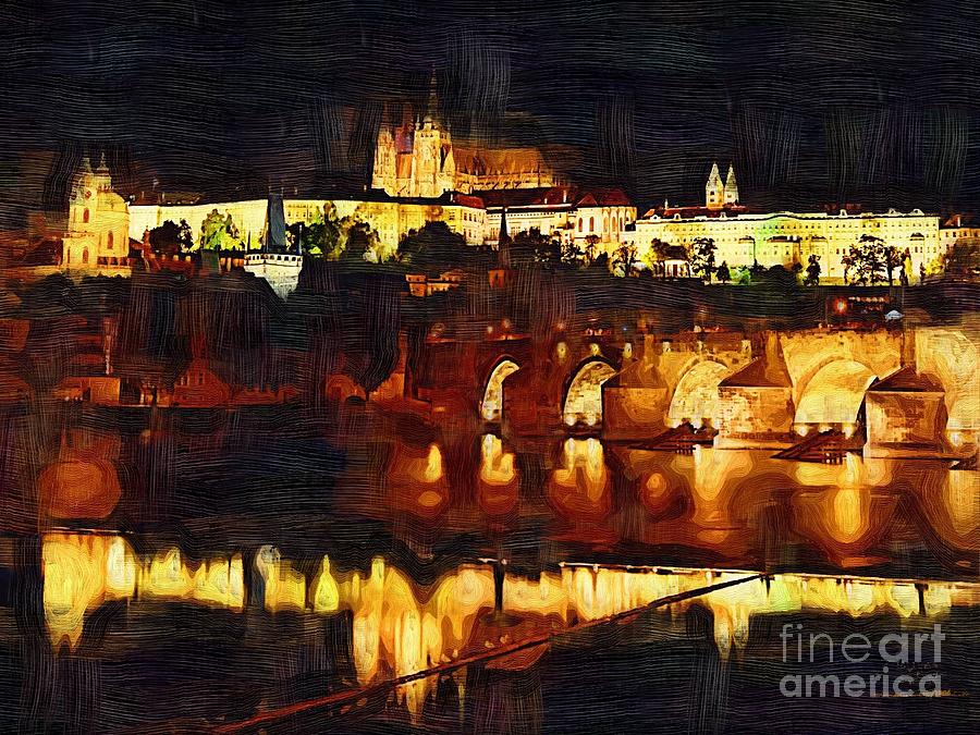 Prague Mixed Media by Tim Knowles - Fine Art America