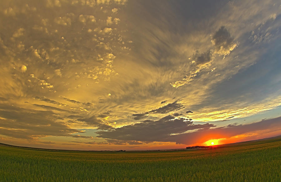 Prairie Cloudscape Photograph by Alan Dyer - Fine Art America