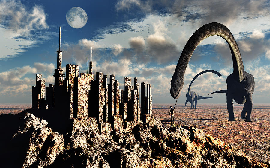 Prehistoric Civilization.1. Digital Art by Mark Stevenson - Pixels