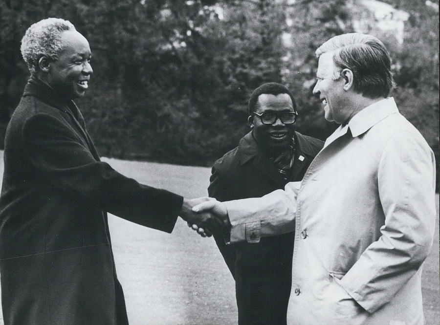 President Julius Nyerere Of Tanzania On Visit In West Germany