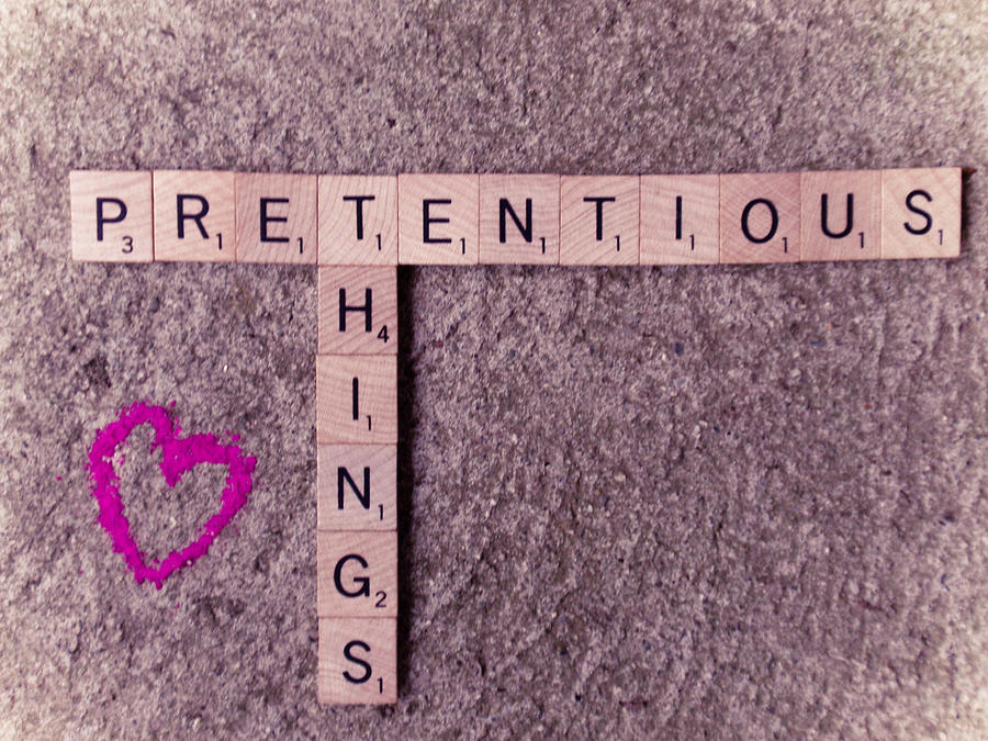 Pretentious Things Photograph by Daisy Harper - Fine Art America