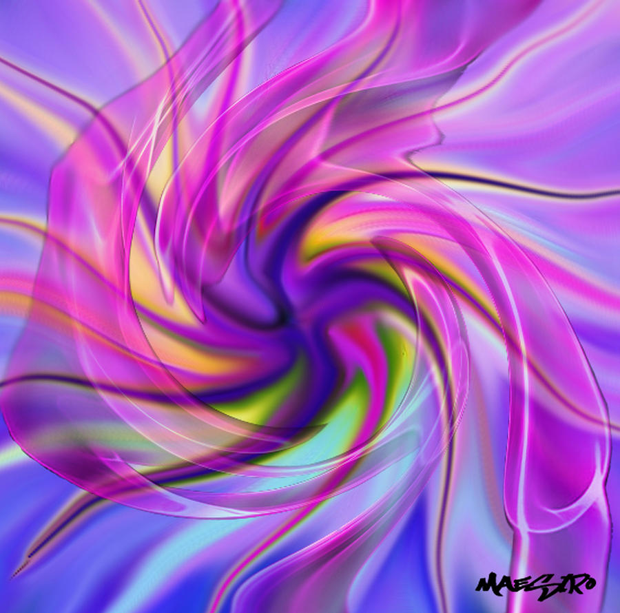 Pretty Pink Drawing By Maestro Ruiz Fine Art America