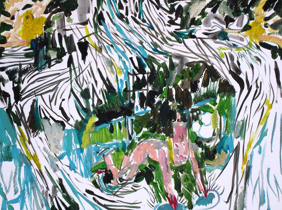 Problem/reaction/solution Painting by Fabrizio Cassetta | Pixels