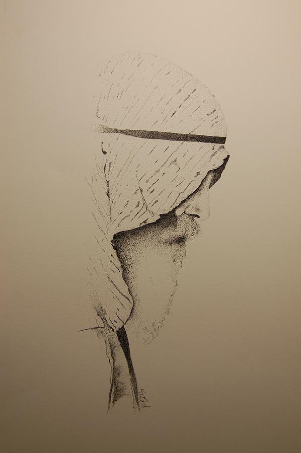 Profile Drawing by KT Bird - Fine Art America
