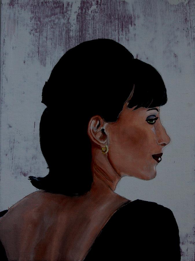 Profile Painting by Ralph LeCompte - Pixels