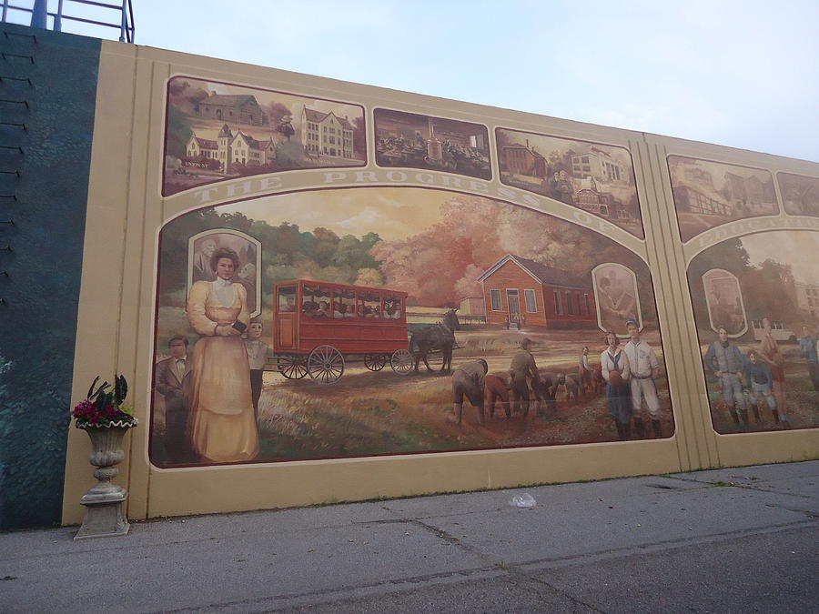 Progress Mural Photograph by Paula Talbert - Fine Art America