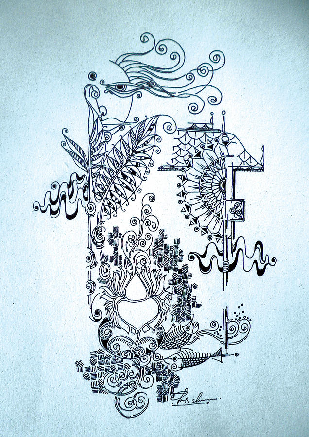 Prosperity Drawing by Asiri Jayasinghe - Fine Art America