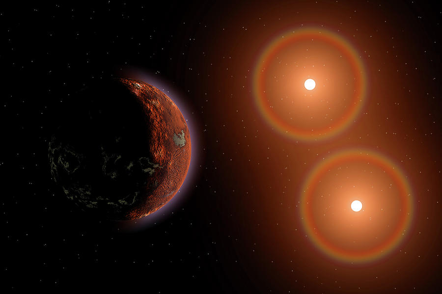 Proxima Centauri Exoplanet Orbiting Photograph by Mark Stevenson - Fine ...
