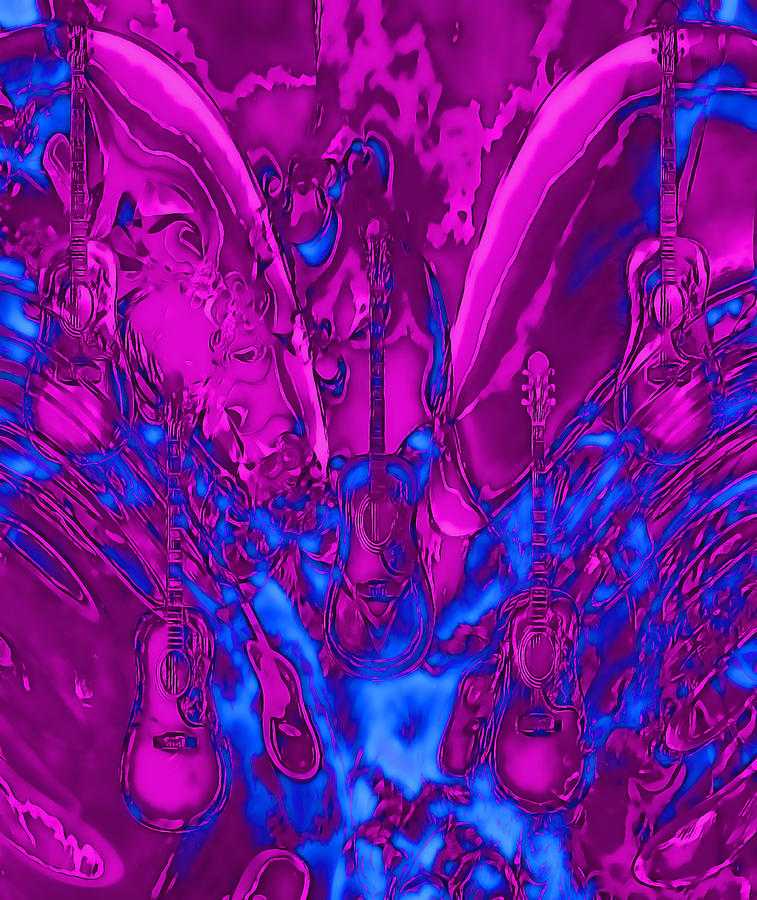 Purple Rain Digital Art by Devalyn Marshall - Fine Art America