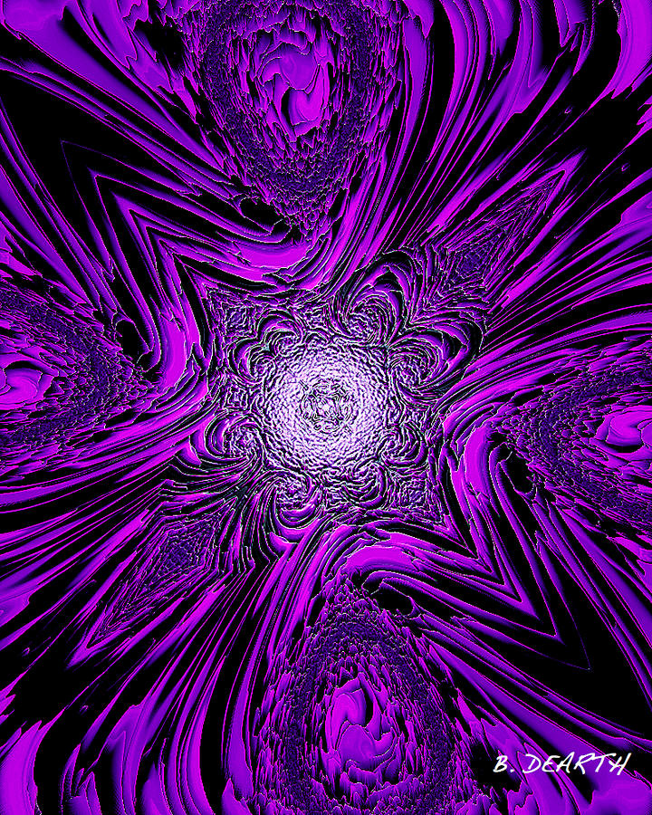 Purple Vector Digital Art by Brian Dearth - Fine Art America