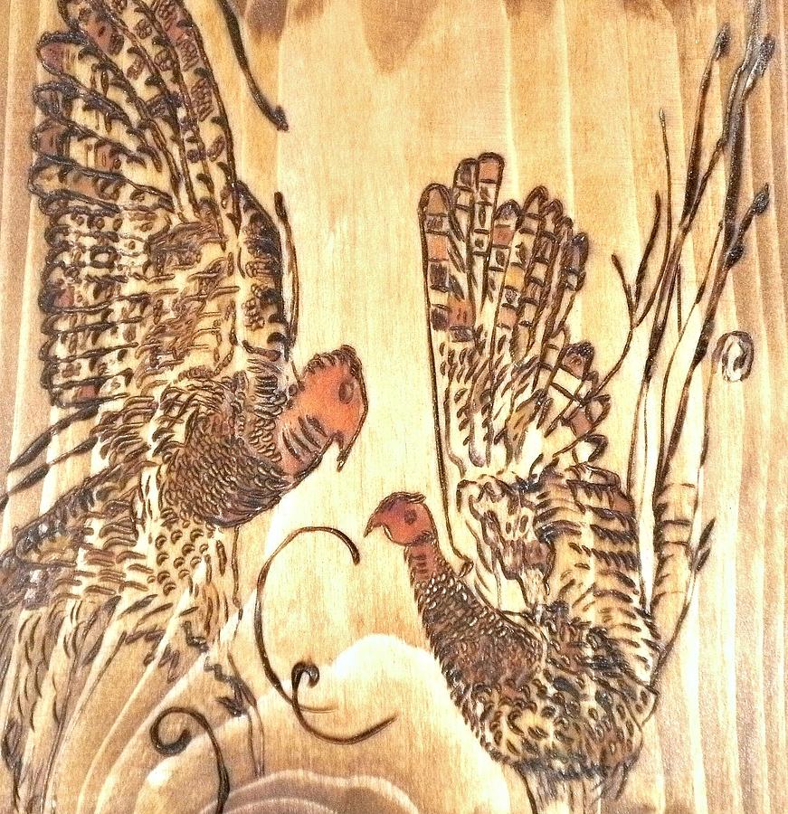 Pyrography Pheasant Pyrography by Art Pyrography - Pixels