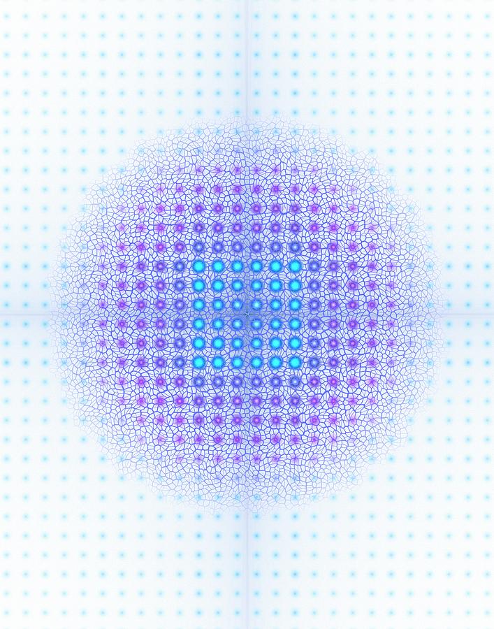 Quantum Computing Array Photograph by David Parker/science Photo ...