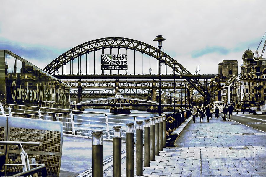 Quayside Busking Photograph by Andrew Allsopp - Fine Art America
