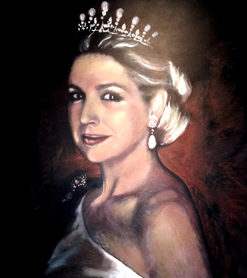 queen Maxima Painting by Peter Hereel - Fine Art America