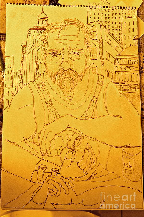 Rabies Drawing by Christopher Swass - Pixels