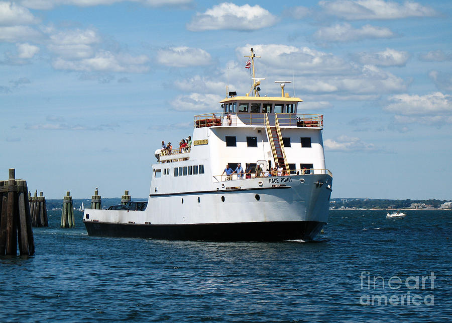 Race Point Ferry Photograph by Fishers Island Photography - Fine Art ...