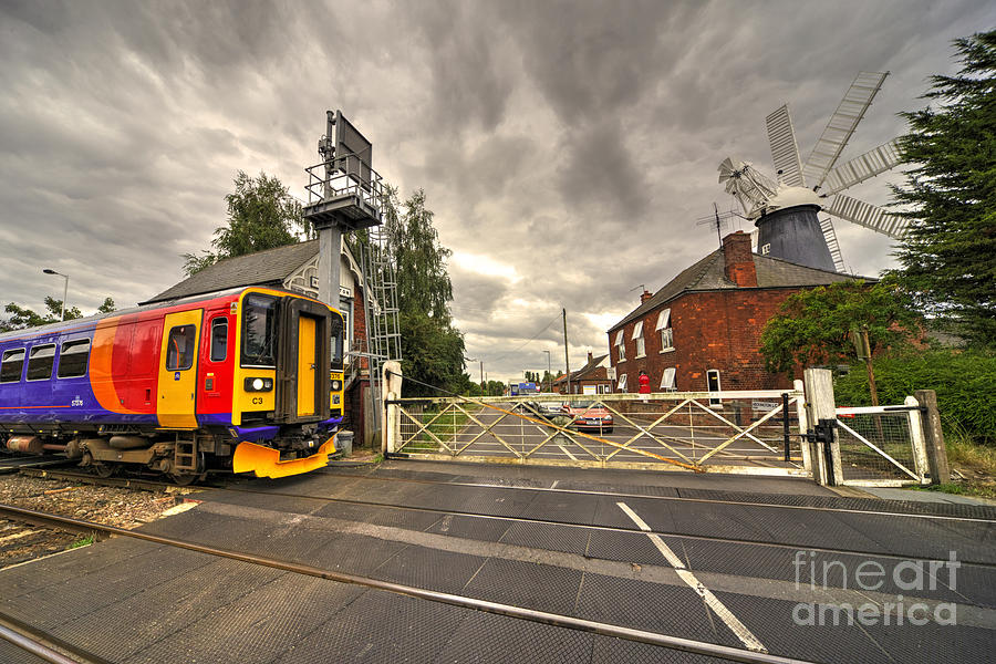 Railway Windmill Photograph by Rob Hawkins - Pixels
