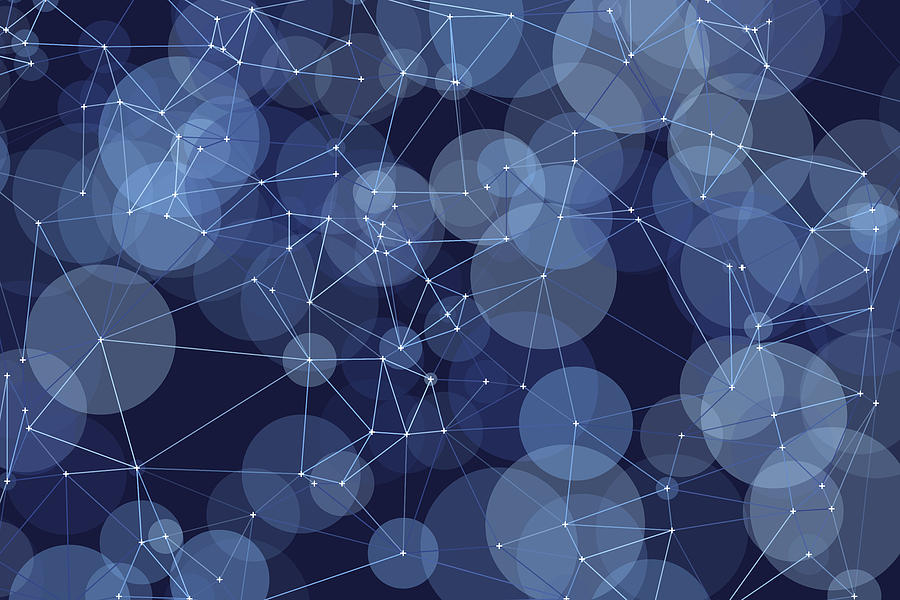 Rain Polygon Circle Pattern Digital Art by Frank Ramspott - Fine Art ...