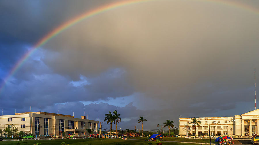 Rainbow Display Photograph by Lik Batonboot