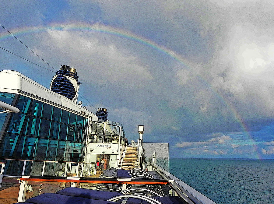 Rainbow Over Eclipse Photograph by Anthony Dalton - Fine Art America