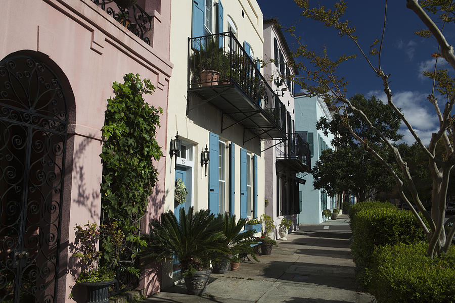 Rainbow Row Photograph by Alexander Fox - Fine Art America