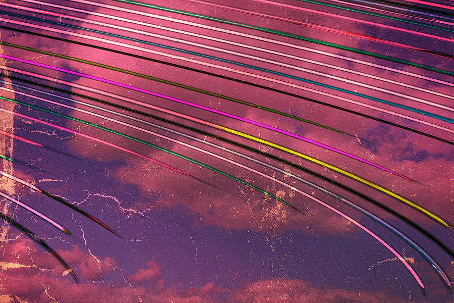 Rainbow Thread Digital Art by Noel St John - Fine Art America