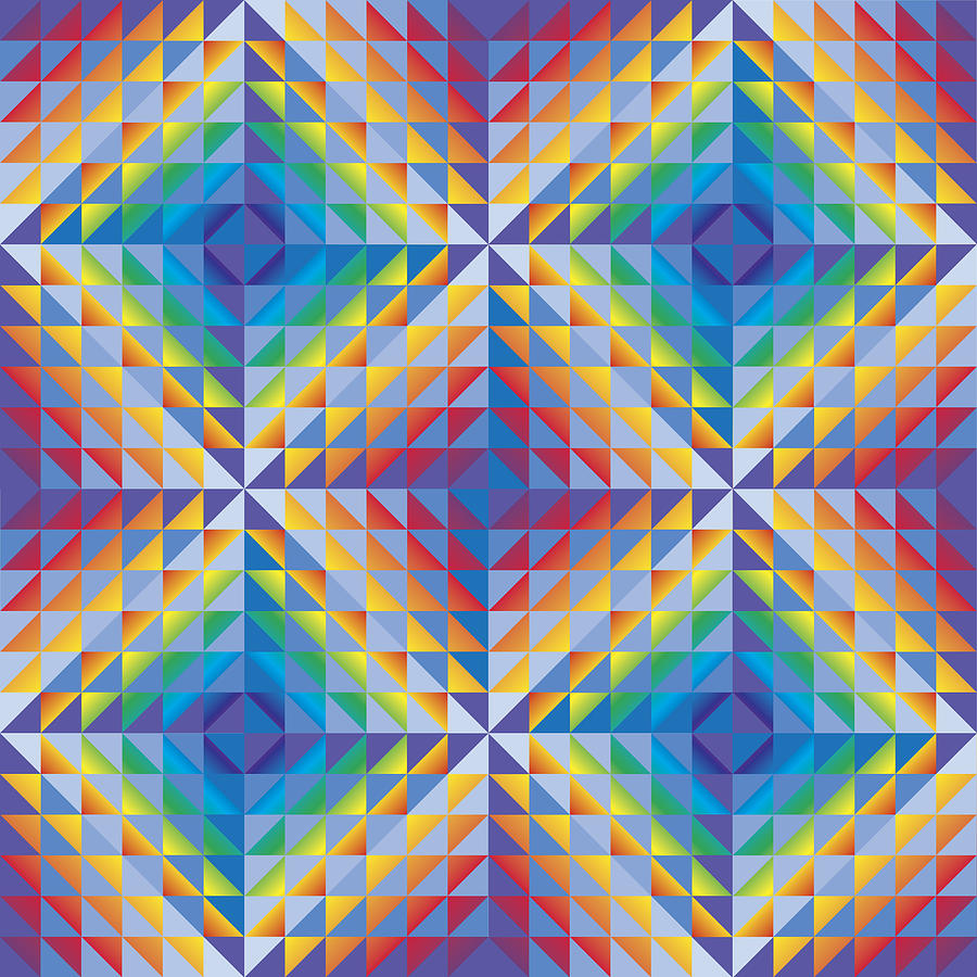 Rainbow Vibration Digital Art by James Sharp - Fine Art America