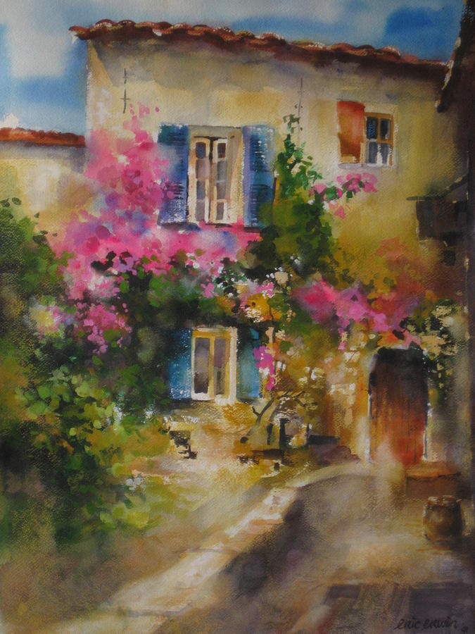 Ramatuelle Painting by Eric Erwin - Fine Art America