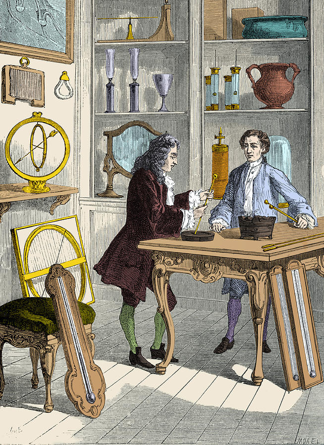 Réaumur Constructing Thermometer Scale Photograph by Science Source ...