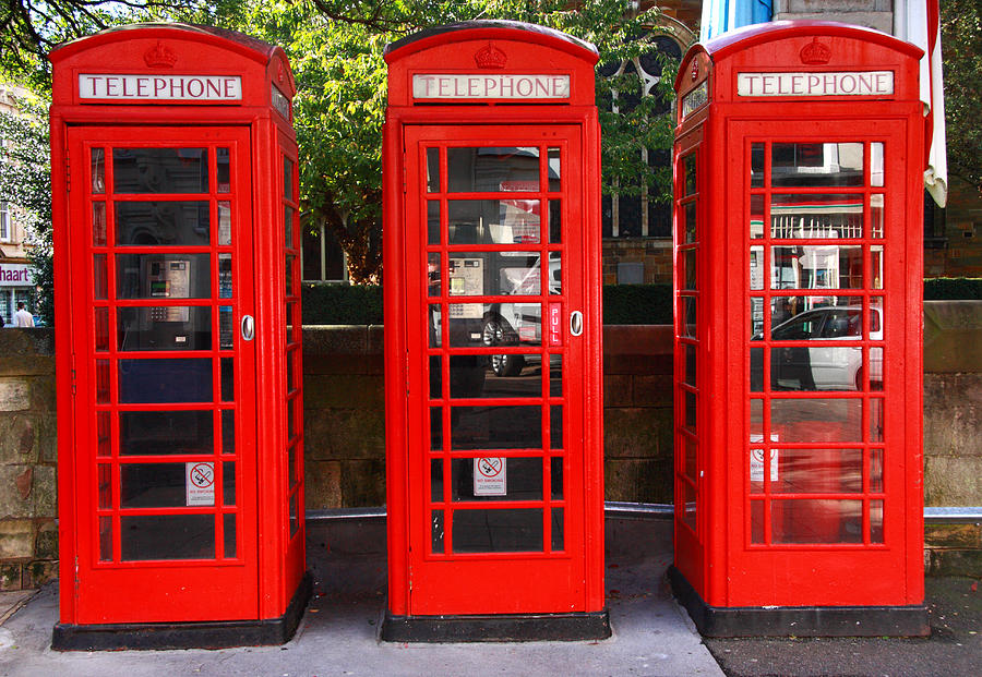 Red Boxes Photograph by Bob Caddick - Fine Art America
