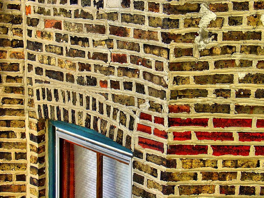 Red Brick Accent Photograph by Anthony Ackerman - Fine Art America