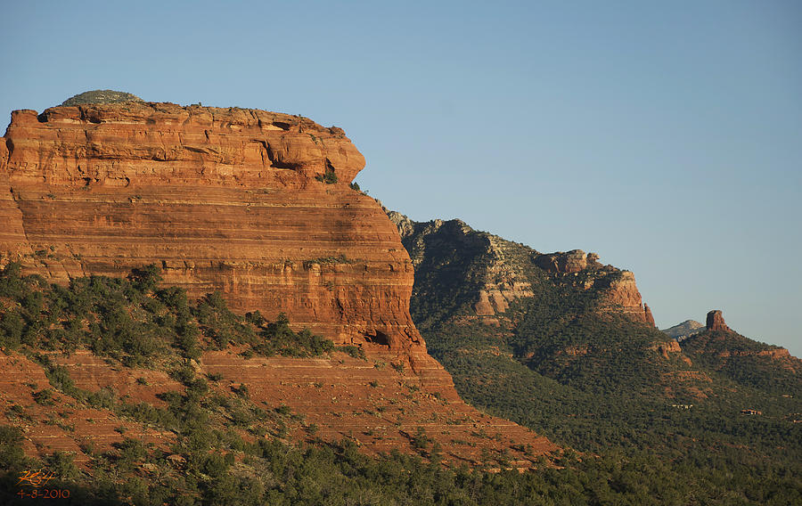 Red Cliffs Photograph by Kenneth Hadlock - Fine Art America