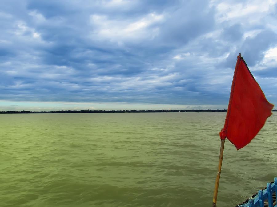 Red Flag Photograph by Daniel Chowdhury - Fine Art America