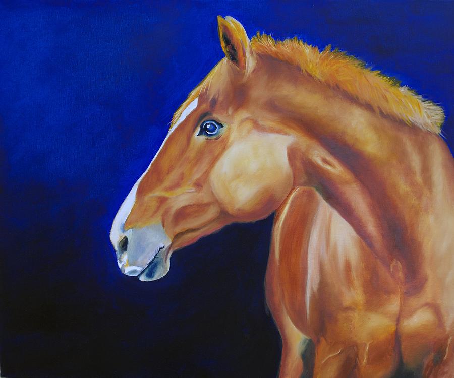 Red Mare Painting by Robert and Jill Pankey