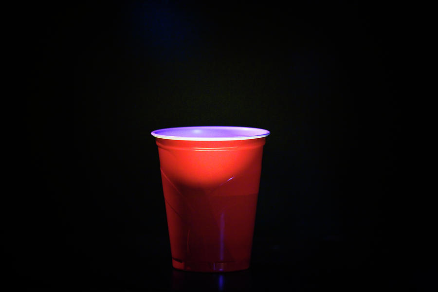 Red Plastic Cup Photograph by Ron Koeberer - Fine Art America