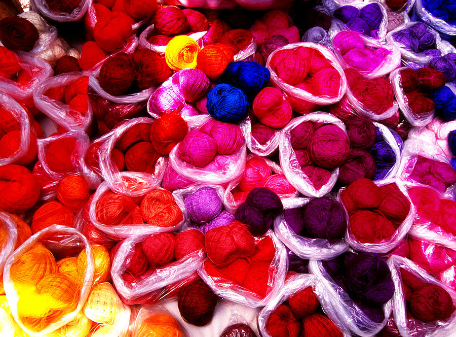 Red Thread Piles Photograph by Robert Rodvik - Fine Art America