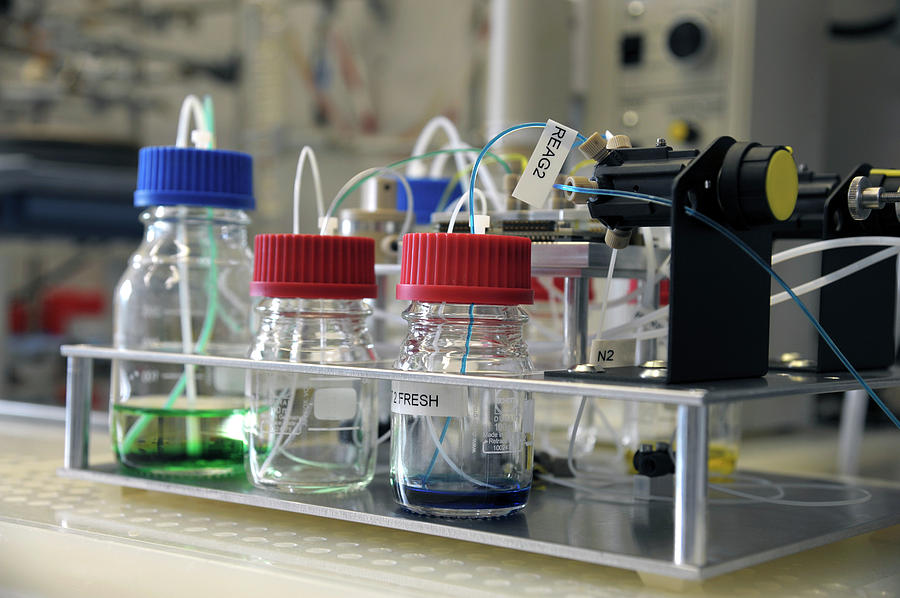 Redox Flow Batteries Photograph by Ibm Research