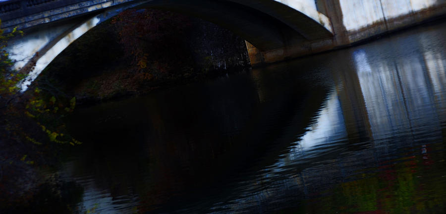 Reflection Bridge Digital Art by Chick Phillips - Fine Art America