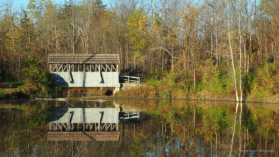Reflection Bridge Photograph by Thomas Wasson | Fine Art America