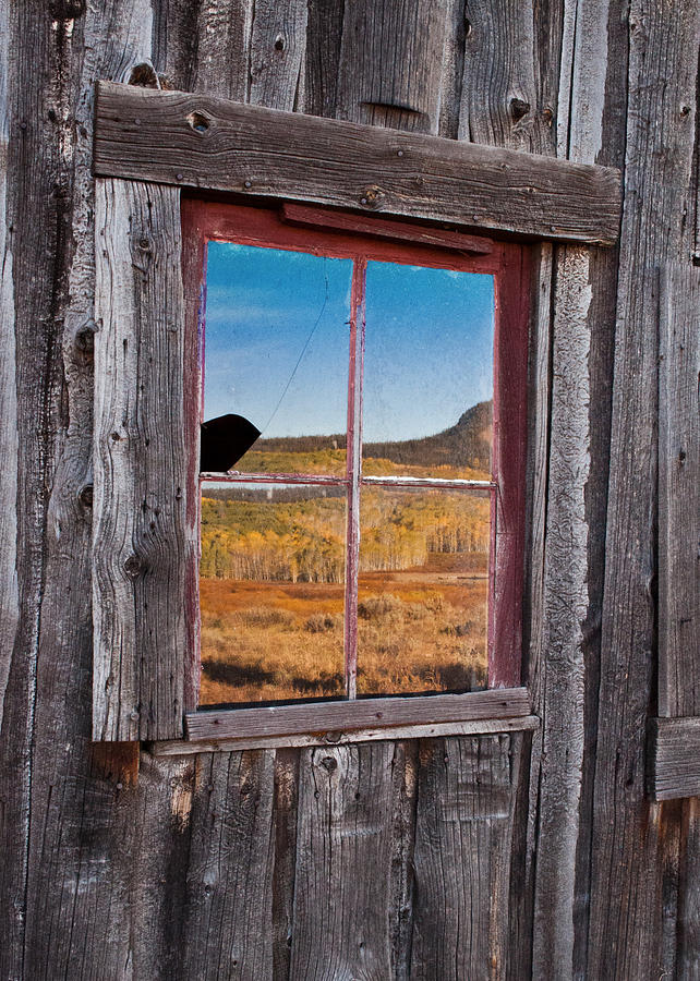 Reflection in Window Photograph by Randell DeVaney - Fine Art America