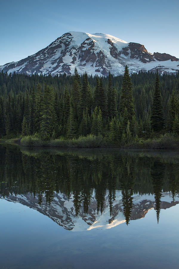Reflection Lake Photograph by Ross Murphy